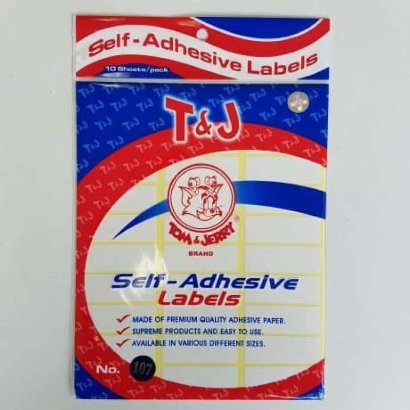 Jual Label Tom & Jerry (1 Pak Isi 10 Lembar) - 103 Di Seller Wiki ...