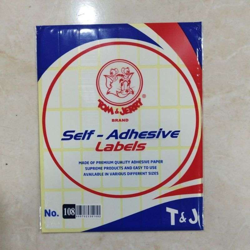 Jual Label Tom & Jerry (1 Pak Isi 10 Lembar) - 103 Di Seller Wiki ...
