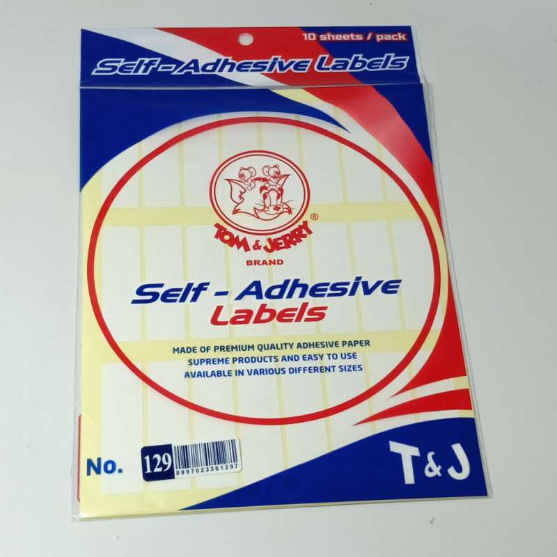 Jual Label Tom & Jerry (1 Pak Isi 10 Lembar) - 103 Di Seller Wiki Stationery - Wiki Stationery ...