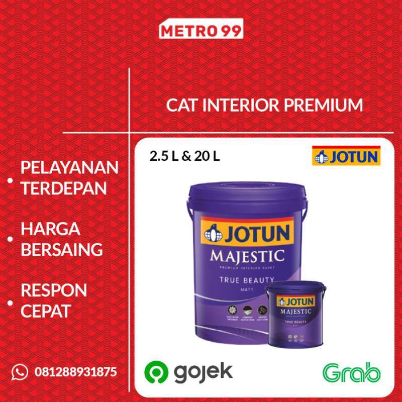 Promo Cat Tembok Jotun Majestic True Beauty Matt Twilight 9904 2.5 ...