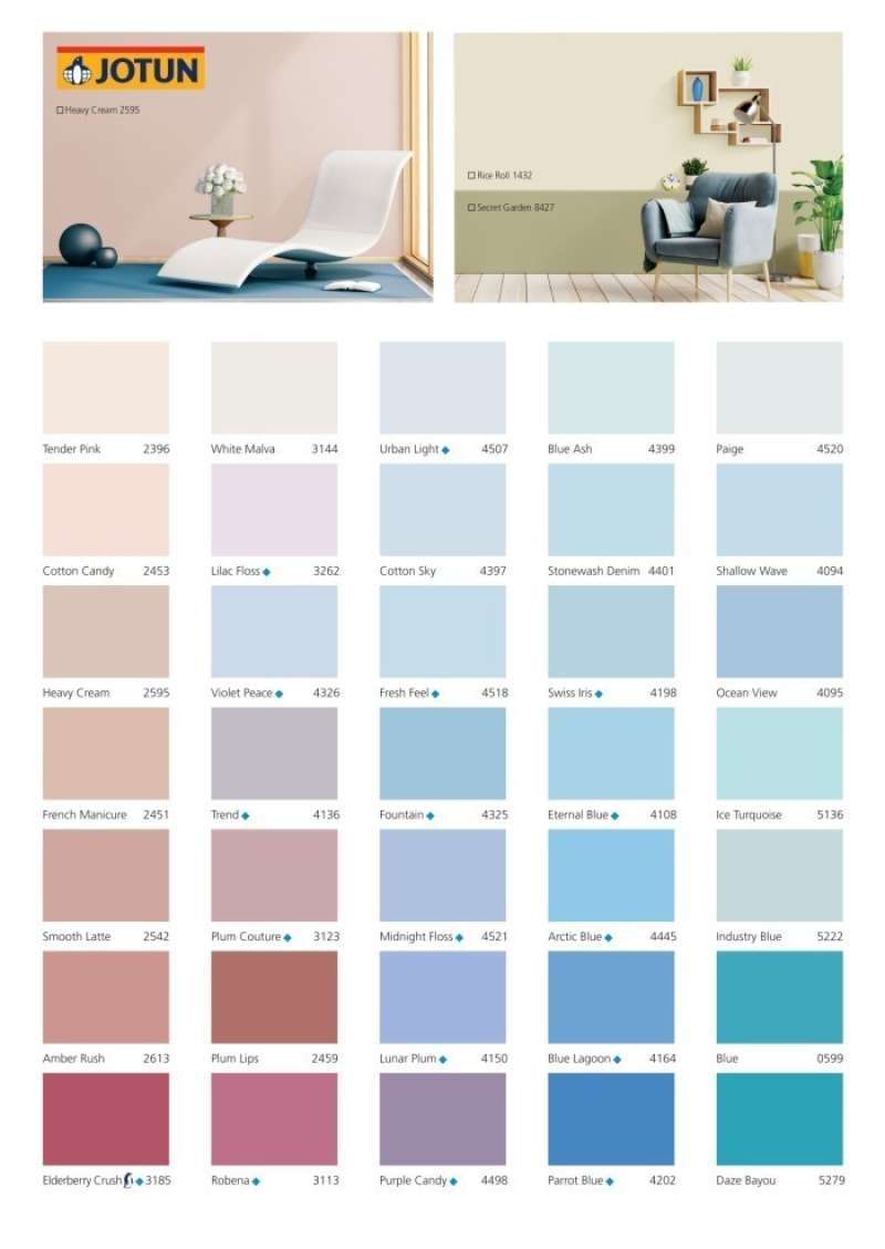 Promo Cat Tembok Jotun Majestic True Beauty Matt Twilight 9904 2.5 ...