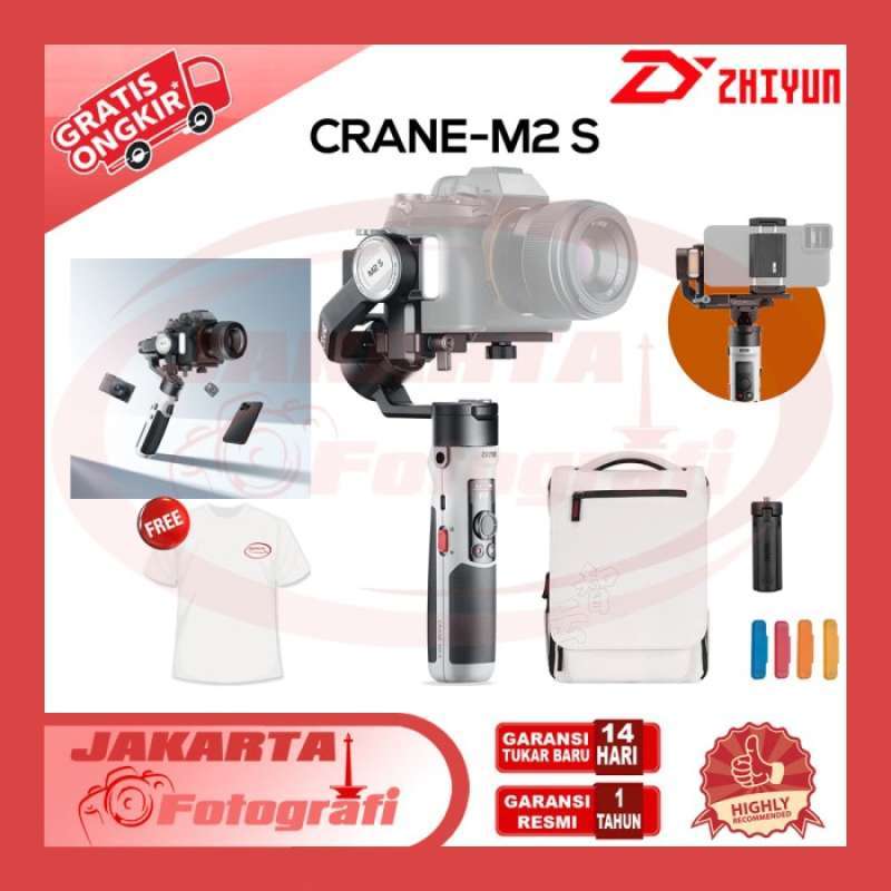 Promo Zhiyun-tech Crane-m2 S Crane M2s 3-axis Handheld Gimbal ...