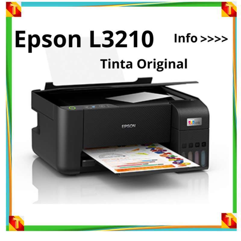 Promo Printer Epson L3210 L 3210 Tanpa Tinta (mesin Saja) 100% Baru ...