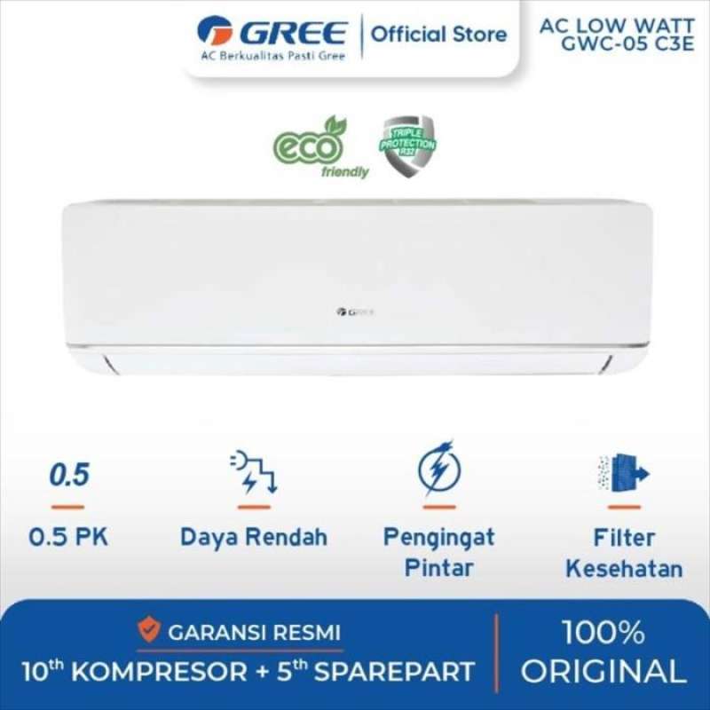 Jual Ac Gree Gwc 18c3e , Split 2 Pk Deluxe Low Watt Di Seller A1 ...