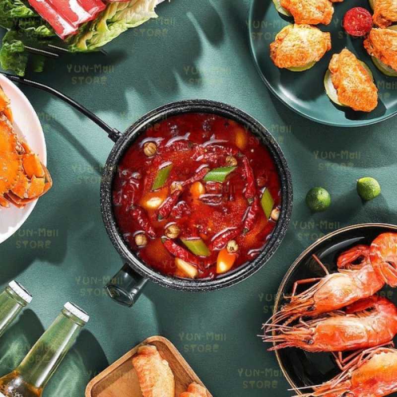 Jual Panci Listrik Elektrik Cooker Stainless Steel Teflon Cooking Pot ...