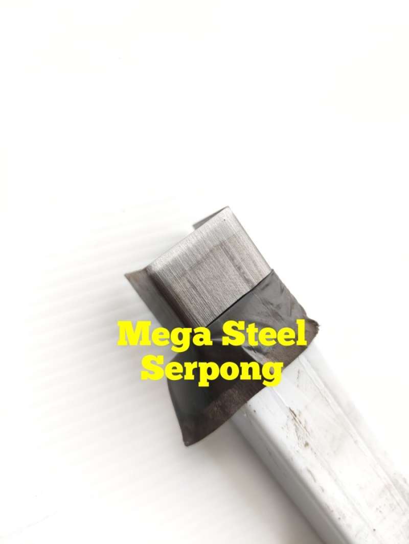 Promo 100% Produk Ori List Lis U Black Hitam Hairline Stainless Steel ...