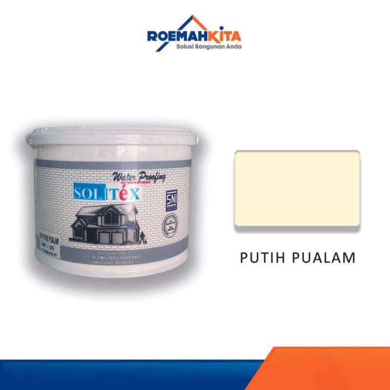 Jual Solitex Waterproofing 1 Kg & 2.5 Kg | Cat Pelapis - Putih Pualam,2 ...