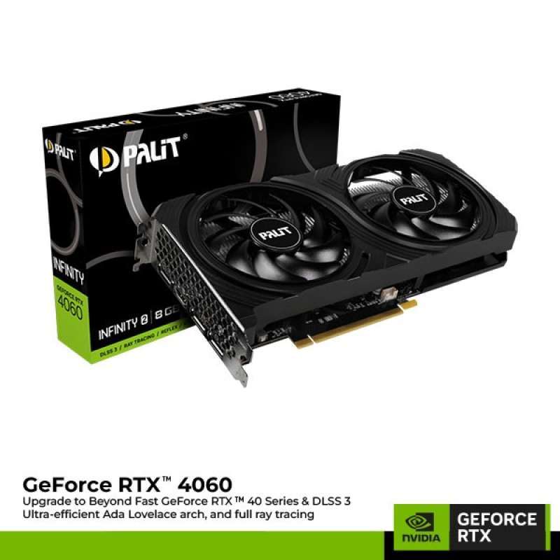 Jual Vga Card Palit Geforce Rtx 4060 Infinity 2 8gb Gddr6 Di Seller ...