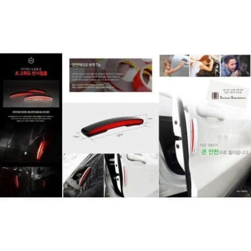 Promo Autoban Wine Art Safety Reflection Door Guard / Pelindung Pintu ...