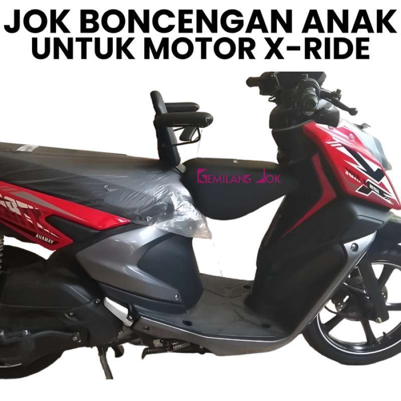 Promo Jok Boncengan Anak Yamaha X-ride Ada Safetybelt + Besi Sandaran ...