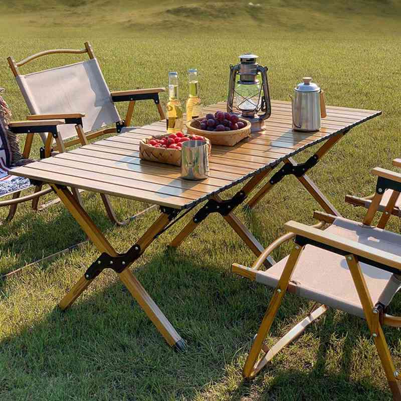 Jual Meja Lipat Portable Camping Table Foldable 119cm St12 Meja Jualan ...