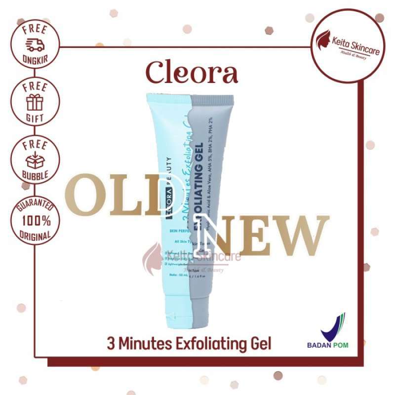 Jual Cleora 3 Minutes Exfoliating Gel | Peeling Gel Cleora Beauty Di ...