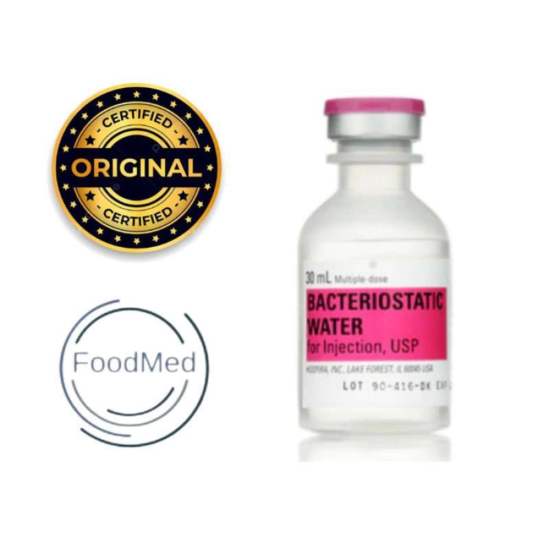 Jual Bacteriostatic Water 30ml - Sterile Water For Injection Di Seller ...