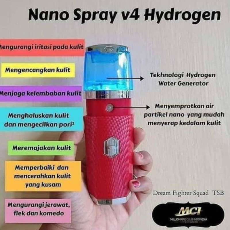 Jual Nano Spray V4 Mci Original. Tdk Bs Pilih Warna. Ada Merah Dan ...