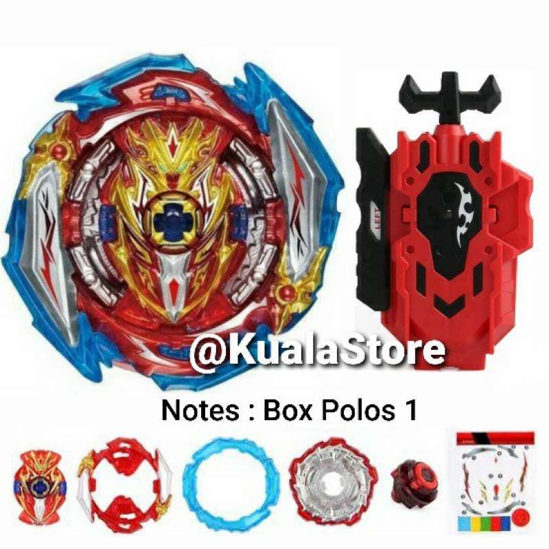 Promo Beyblade Burst Super King Sparking Red Infinite Achilles B173 ...