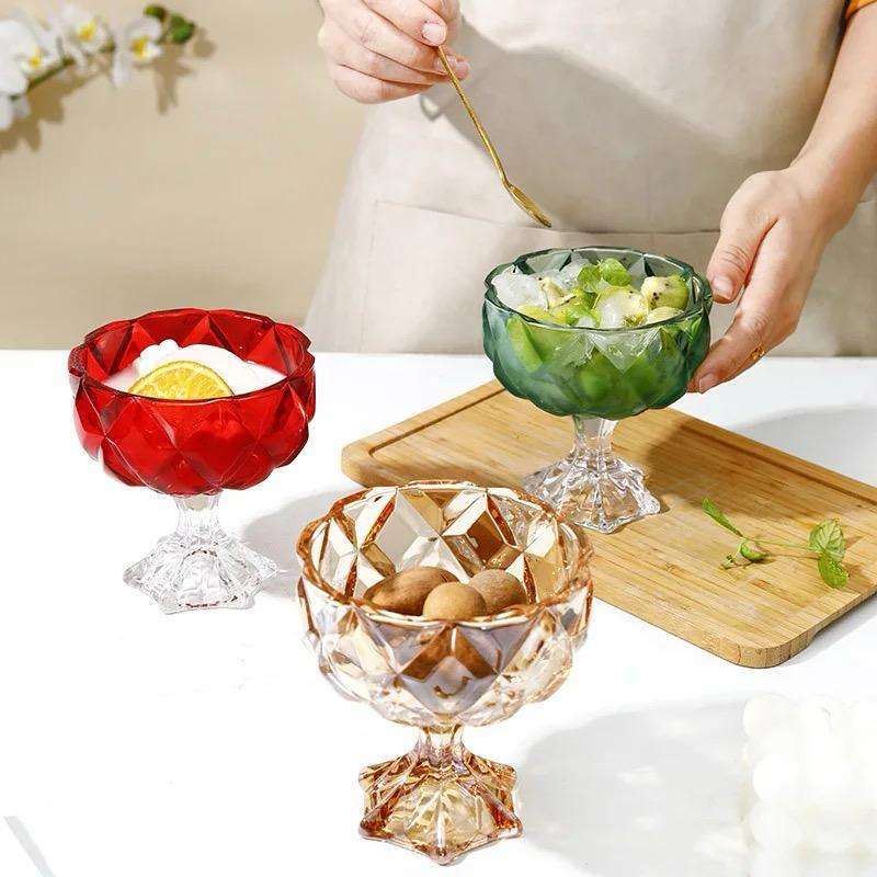 Jual Gelas Ice Cream Puding Dessert Tempat Permen Cup Glass Material ...