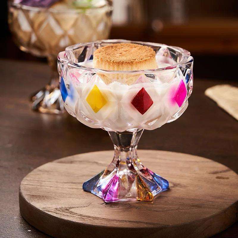 Jual Gelas Ice Cream Puding Dessert Tempat Permen Cup Glass Material ...