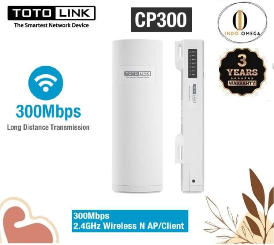 Jual Totolink Cp300, 300mbps 2.4ghz Outdoor Cpe Di Seller Kingyo - Cengkareng Timur, Kota ...
