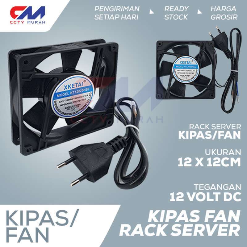 Jual Single Fan Wallmount Rack Server - Accessories Kipas Rack Server ...