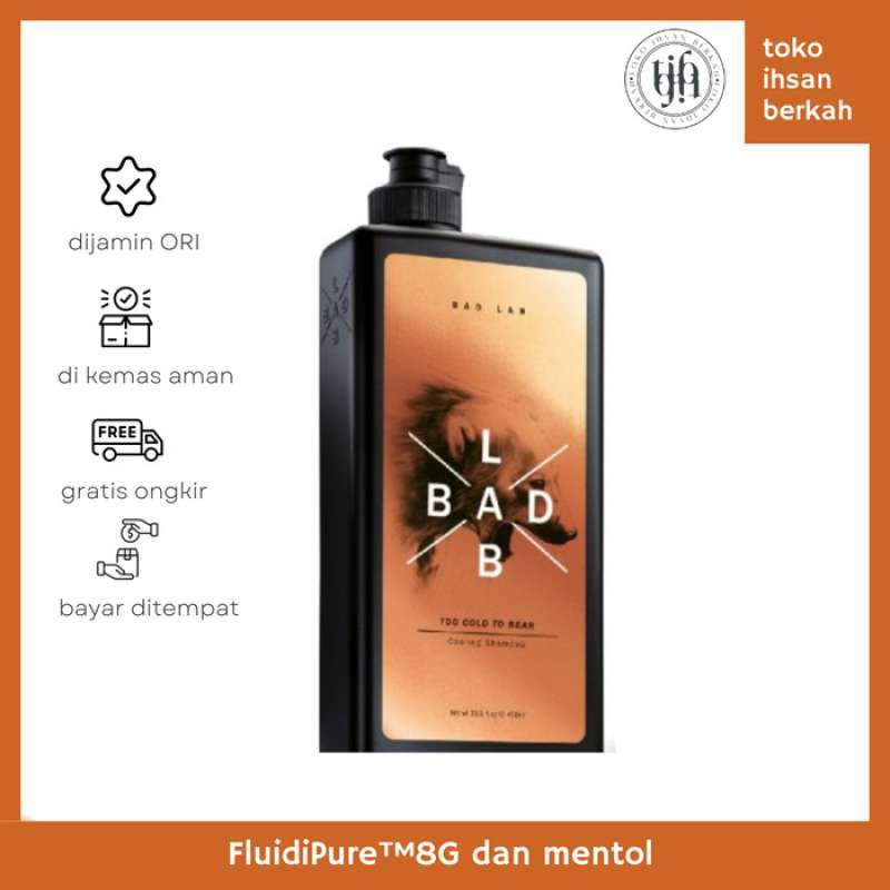 Jual Bad Lab Too Cold To Bear Cooling Shampoo 400ml Di Seller Toko ...