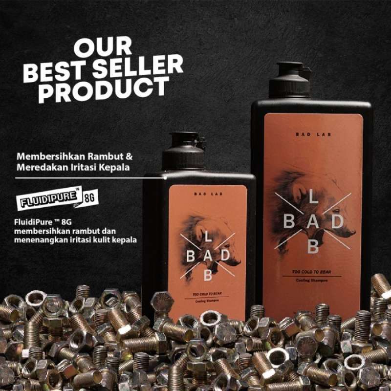 Jual Bad Lab Too Cold To Bear Cooling Shampoo 400ml Di Seller Toko ...