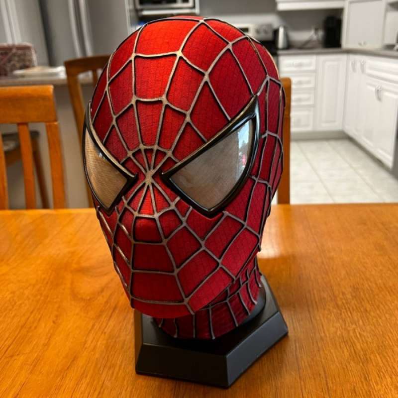 Jual Spiderman Life Size Wearable Mask Sam Raimi Spider Man Tobey ...