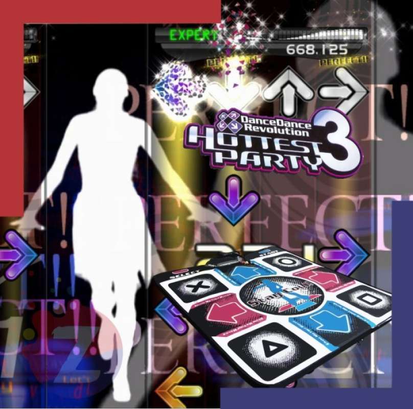 Jual Ddr Dance Pad Pump It Up / Karpet Gaming / Dance Mat Piu ...