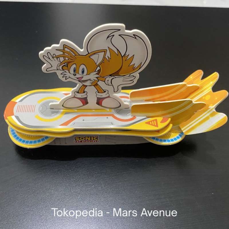 Jual Happy Meal Mcd Sonic The Hedgehog (2024) Tails Hoverboard Di ...