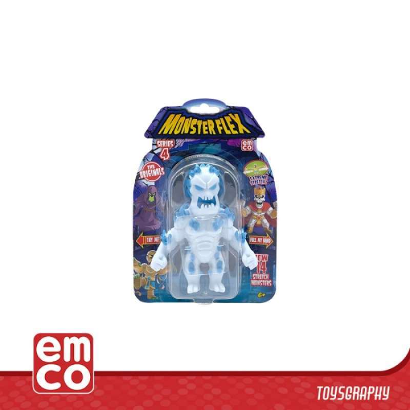 Jual Emco Monster Flex Ice Monster Stretch Squishy Goojitzu Goo Jit Zu ...