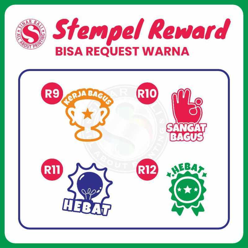 Jual Stempel Nilai Stempel Reward Paud / Tk / Sd / Home Schooling ...