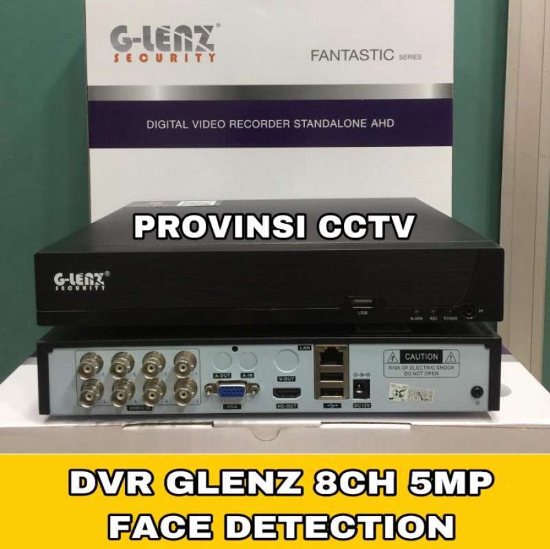 Jual Dvr 8 Channel Glenz 5mp / Full Hd / Face Detection Di Seller Have ...