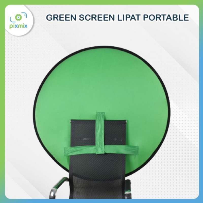 Jual Green Screen Lipat Portable | Background Untuk Zoom - Foldable 2 ...