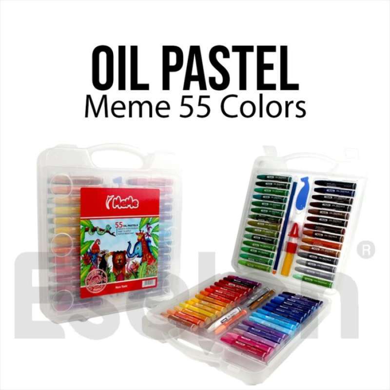 Jual Crayon Meme 55warna / Oil Pastel Meme / Crayon Meme Di Seller ...