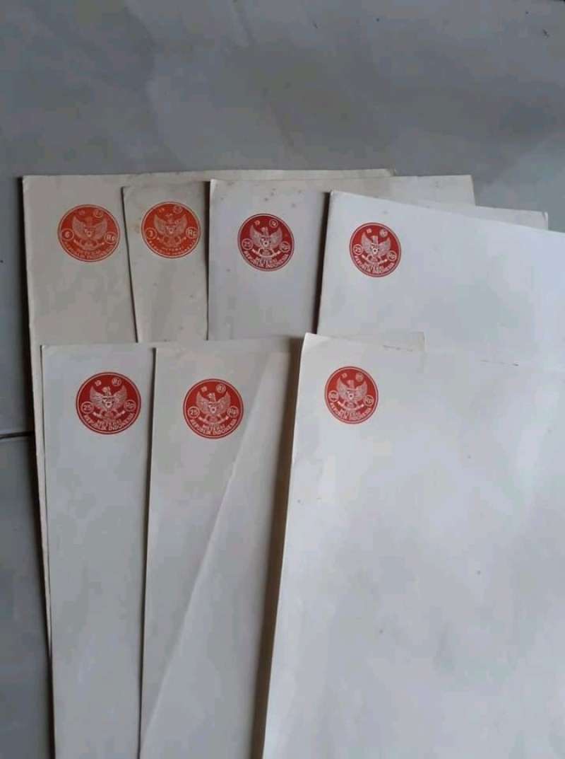 Jual Kertas Segel Tahun 1970 1971 1973 1974 1975 1976 1977 1978 1979 ...