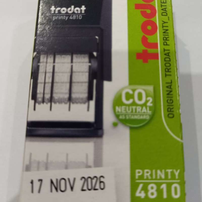 Jual Stempel Trodat Printy Date Stamp Tanggal 4810 Di Seller Regstore - Cengkareng Timur, Kota ...
