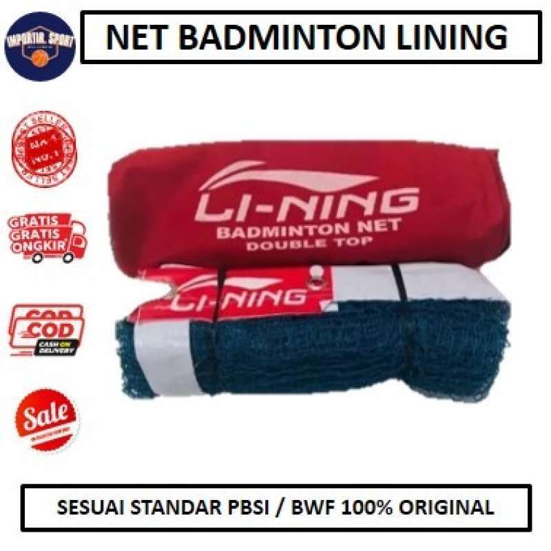 Jual Net Badminton Lining / Jaring Bulutangkis Original / Net Li-ning ...