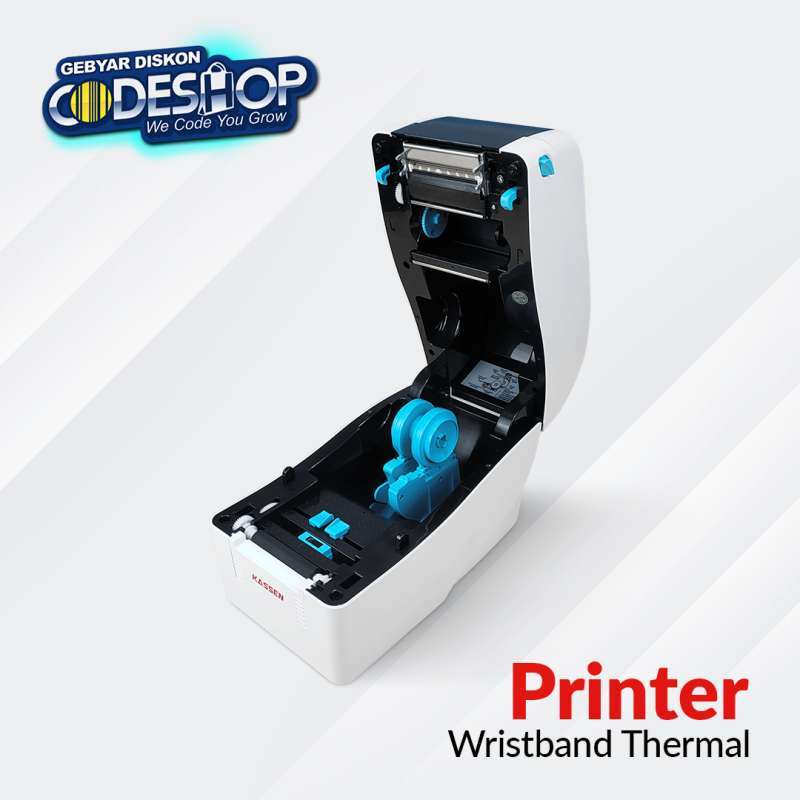 Jual Kassen Wl252 Printer Label Wristband Thermal Transfer Usb Cetak ...