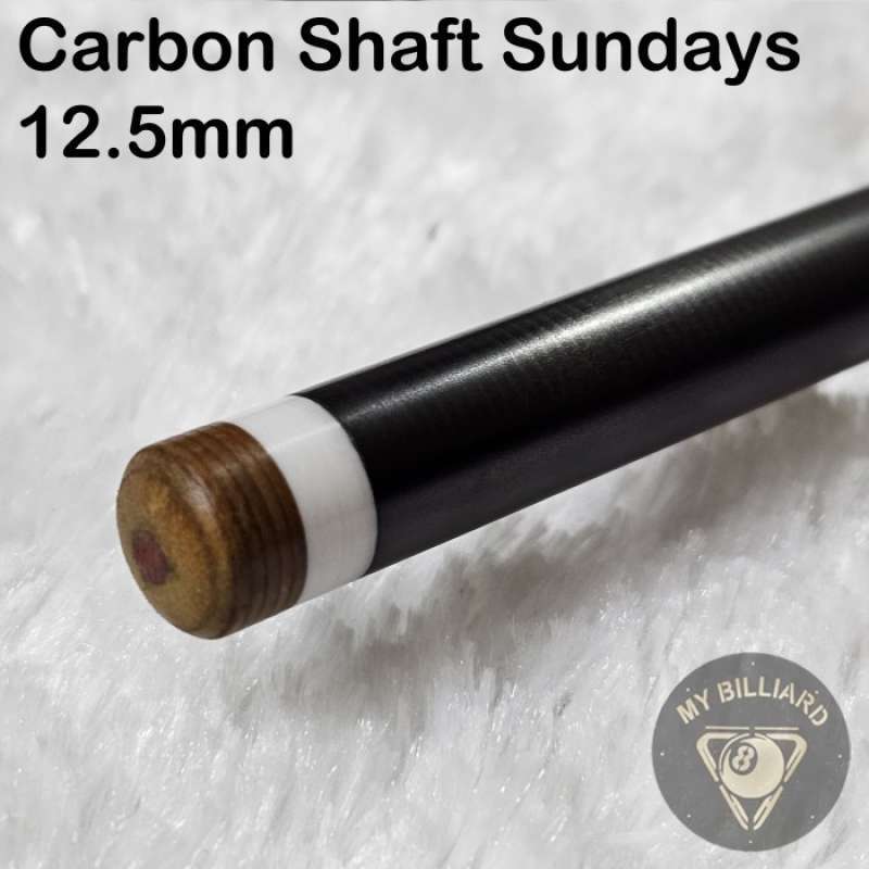 Jual Carbon Shaft Sundays 12.5mm Uniloc Radial Stick Billiard Stik ...