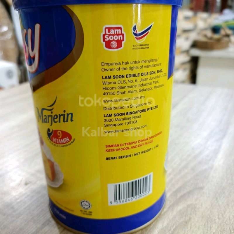 Promo 1kg-margarin Daisy Malaysia-free Cholesterol-mentega Bebas ...
