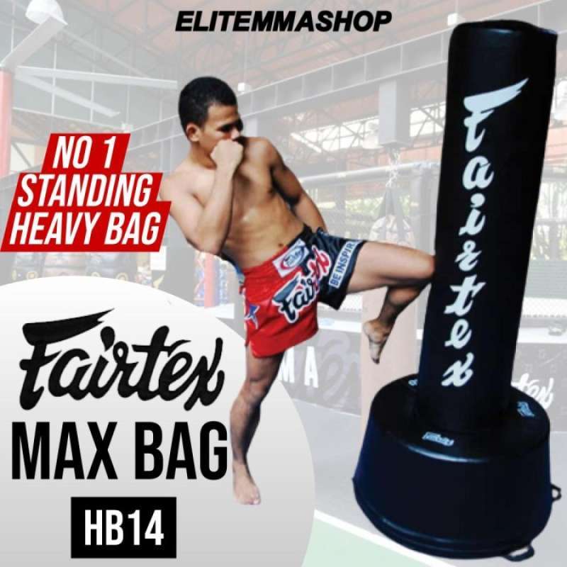 Jual Fairtex Max Bag Black Hb14 Samsak Berdiri Di Seller Tombstone ...