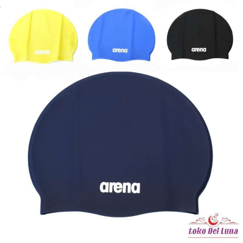 Jual Topi Renang Arena Swim Cap Acg 220 Original - Nvy Di Seller Suzuka ...