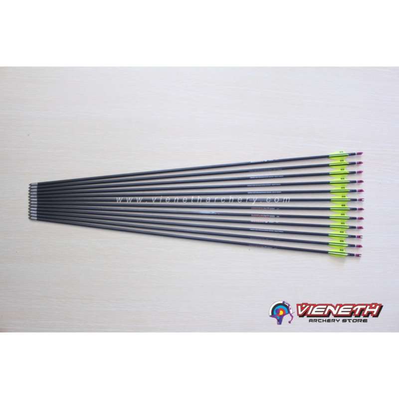 Jual Arrow Atrax Tornado Spinwing 1 Lusin / Anak Panah Carbon / Win&win ...