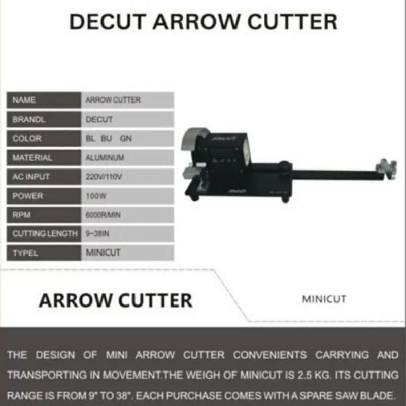 Jual Decut Archery Minicut - Minicutter - Arrow Cutter - Alat Potong ...