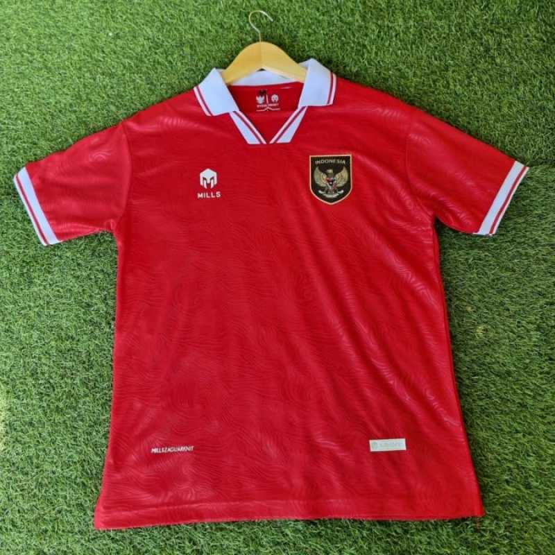 Jual Jersey Timnas Indonesia Embos Merah + Nama Dan Nomer Punggung - Xl ...