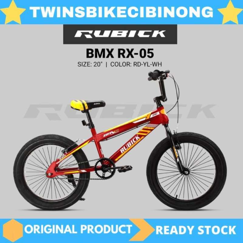 Jual Sepeda Bmx 20 Rubick 05 Ban Jumbo - Rd Yl Wh Di Seller Regstore ...