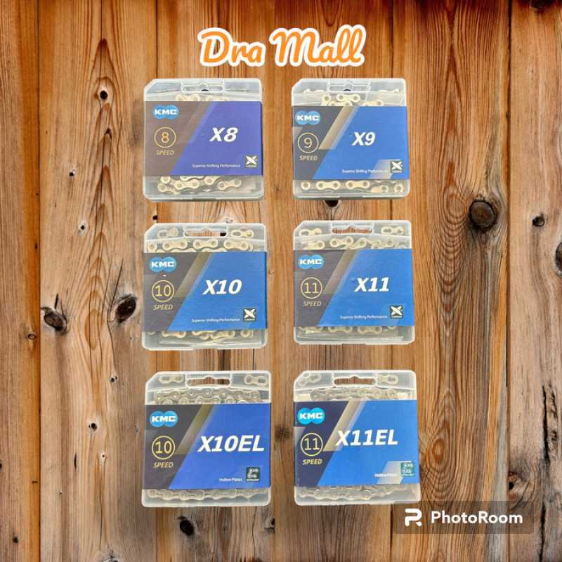 Jual Rantai Sepeda Kmc X8 X9 X10 X11 X 10 El & X 11 El - X 8 Speed Di Seller Tombstone ...