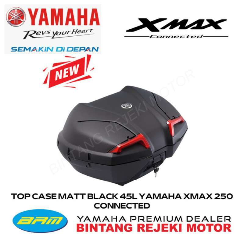 Jual Top Case Matt Black 45l Yamaha Xmax 250 Connected Di Seller Suzuka ...