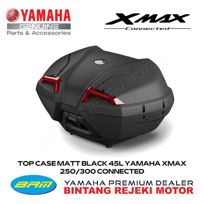 Jual Top Case Matt Black 45l Yamaha Xmax 250 Connected Di Seller Suzuka ...