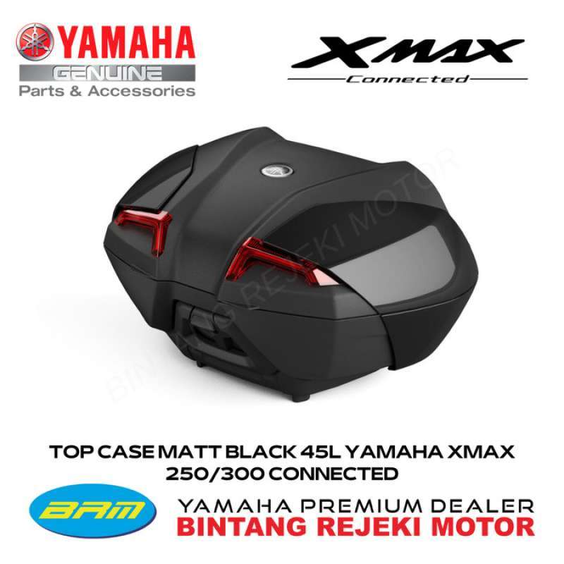 Jual Top Case Matt Black 45l Yamaha Xmax 250 Connected Di Seller Suzuka ...