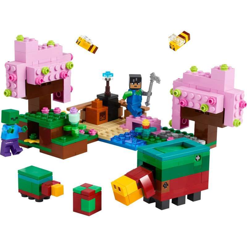Jual Lego Minecraft 21260 The Cherry Blossom Garden Di Seller Cupliss ...